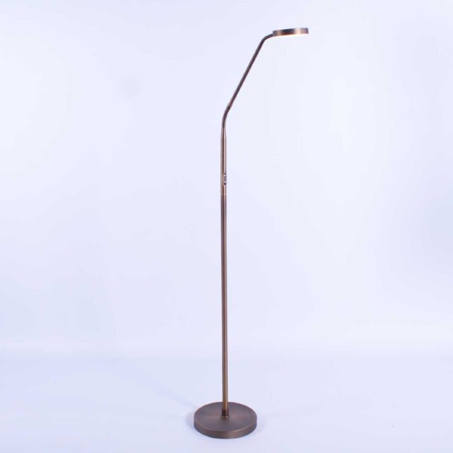 Bronzen leeslamp met accu | draadloos - LampenConcurrent.nl